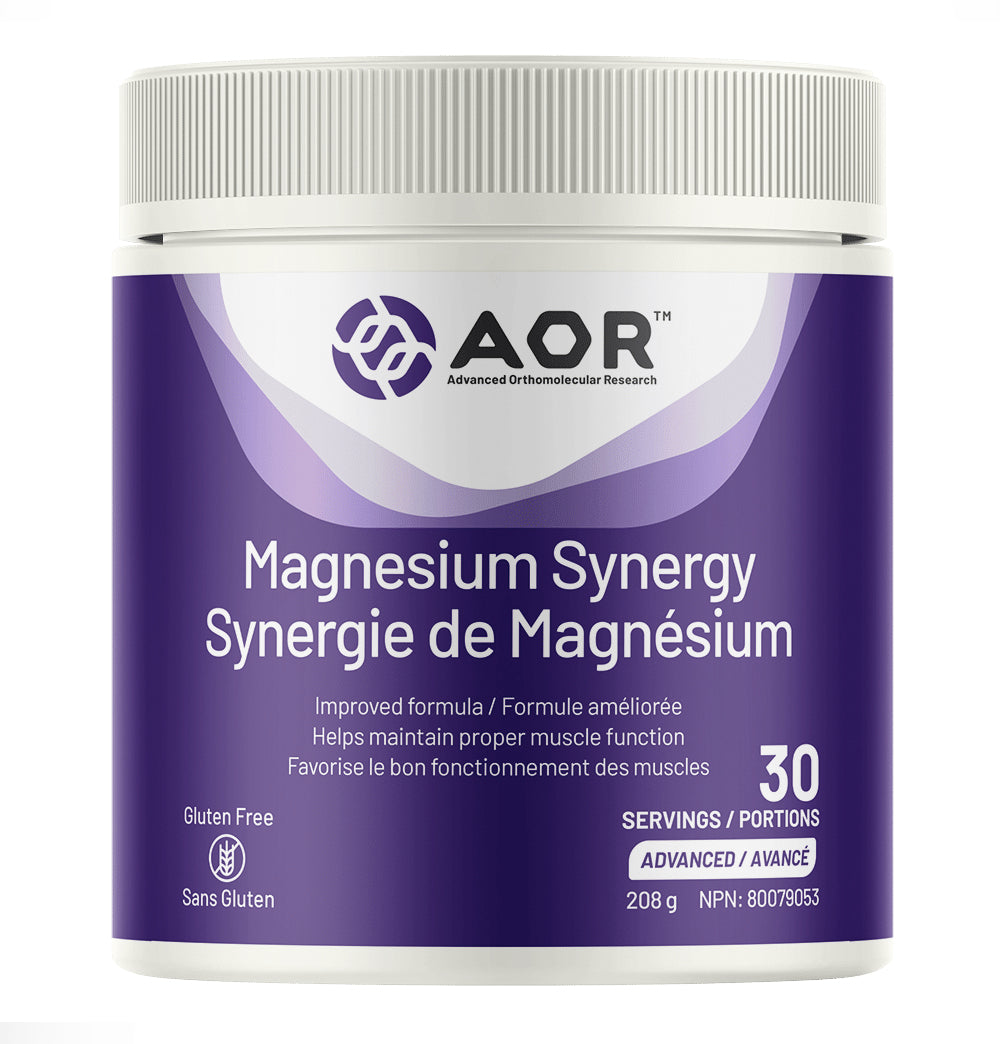 Synergie de Magnésium (Magnesium Synergy) - AOR - 208g (30 portions ...