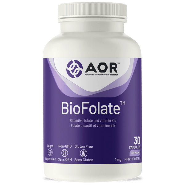 BioFolate (b9 méthylée) - AOR - 60 capsules – ikigai-sante