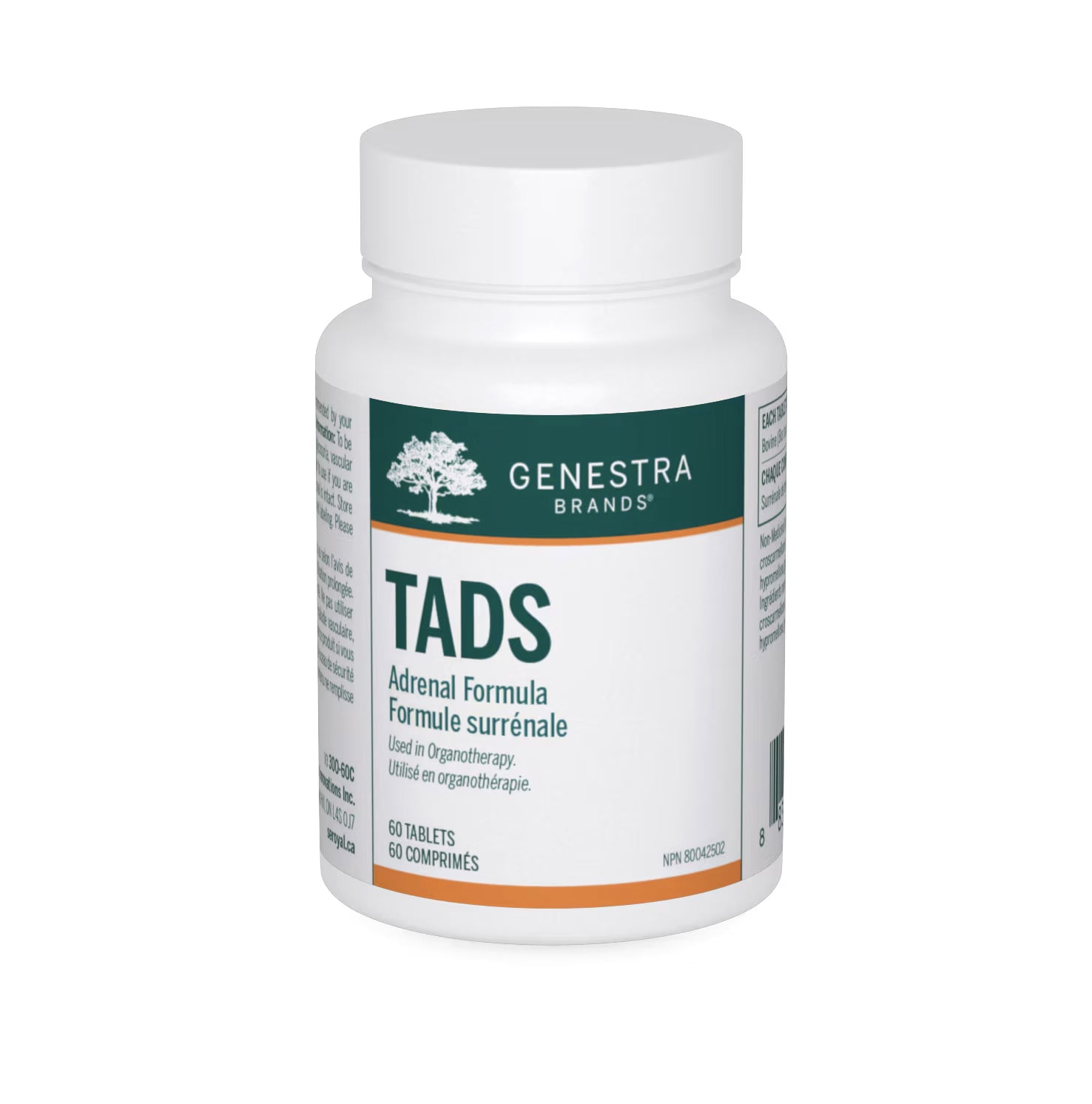 TADS - Formule surrénale - Genestra - 60 comprimés – ikigai-sante