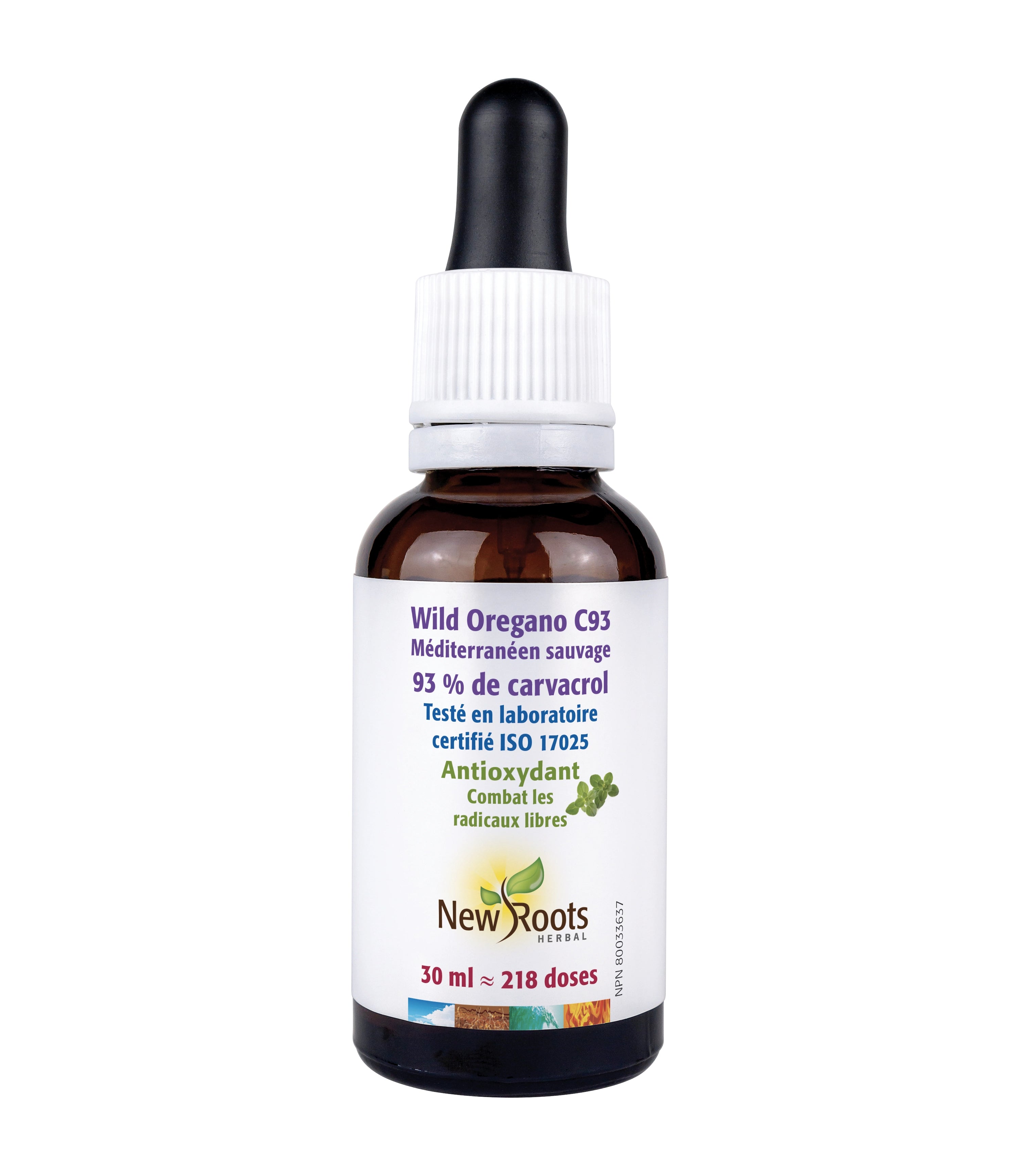 Wild Oregano C93 - Huile d'origan - New Roots - 30ml – ikigai-sante
